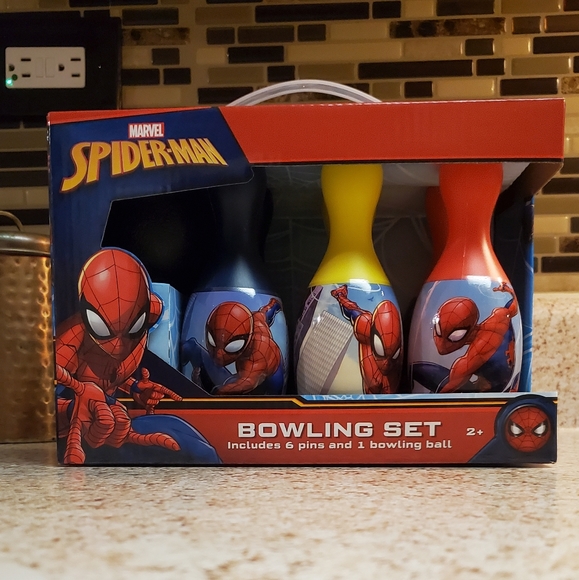 Marvel | Toys | Spiderman Indoor Outdoor Kids Fun Bowling Set | Poshmark